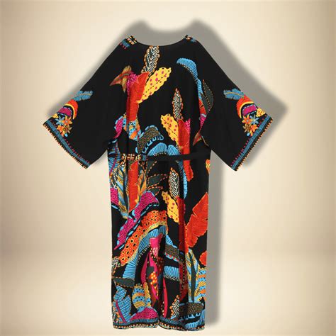 Robe Kimono Courte Fleurie Univers Kimono