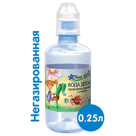 Вода Fleur Alpine 0,25 литра, без газа, пэт, 12 шт. в уп. - купить по ...