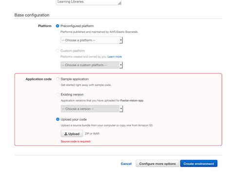 deploying on aws beanstalk fast ai course v3