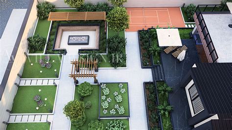 طراحی باغ ویلا ساده سنتی عکس باغ ویلا مدرن لاکچری 1000 متری