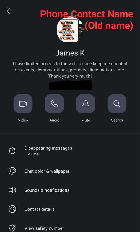 Deadname Used As Default Name Preferred Name Not Available · Issue 13236 · Signalappsignal