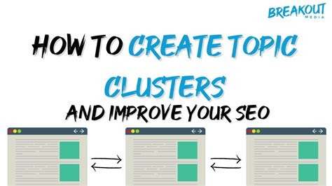 how to create topic clusters and improve your seo