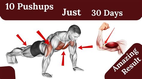 How 10 Pushups Every Day Can Transform Your Body 10 Pushups Daily