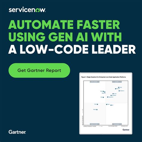Servicenow On Linkedin 2023 Gartner Magic Quadrant For Enterprise Low