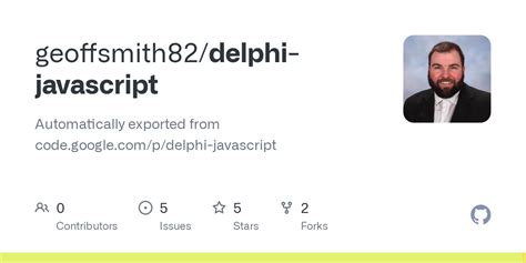 Github Geoffsmith82 Delphi Javascript Automatically Exported From