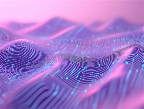 Abstract Digital Waveform Background Stock Illustration Illustration Of Digital Pattern