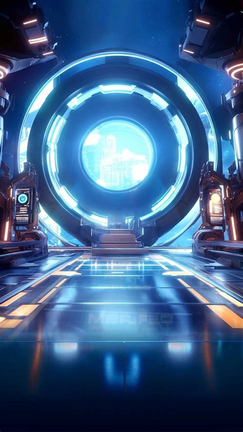 背景 海报 蓝色 渐变 极光 通道 展示台 双十一 高清 合成