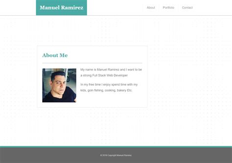 GitHub FullStackable Week Responsive Portfolio Week Responsive Portfolio With Bootstrap