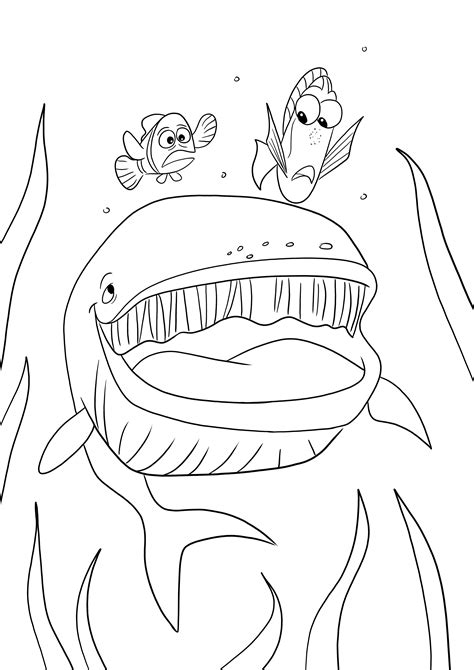 Disney Finding Nemo Kleurplaten