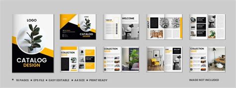 Дизайн многостраничного каталога продуктов дизайна каталога продуктов мебели компании дизайна