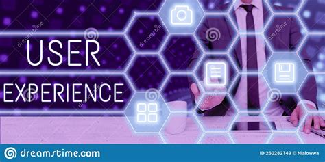 Inspiration Showing Sign User Experience Concept Meaning How A Person Reacts And Feels After