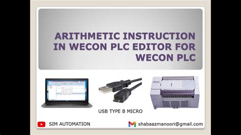 06 Arithmetic Instruction In Wecon Plc Editor For Wecon Plc