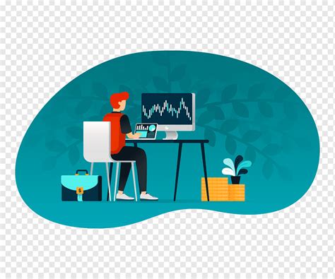 Stock Monitoring Illustration Png Pngwing