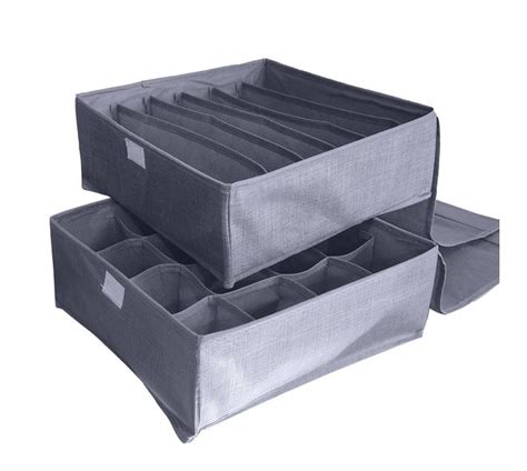 Someones In A Makro Set Of 2 Collapsible Drawer Underwear Organizer Mood Someones In A Makro Set Of 2 Collapsible Drawer Underwear Organizer Mood