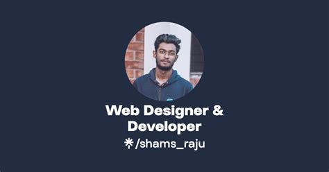 Web Designer And Developer Instagram Facebook Linktree