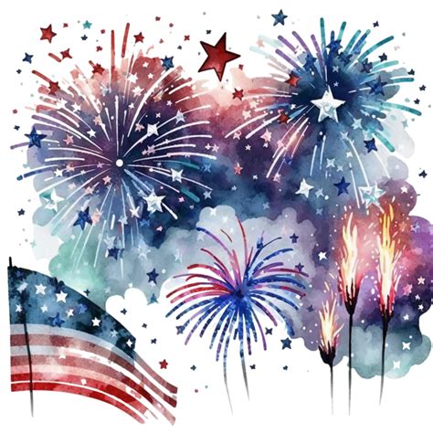 4th Of July Fireworks Pngs For Free Download