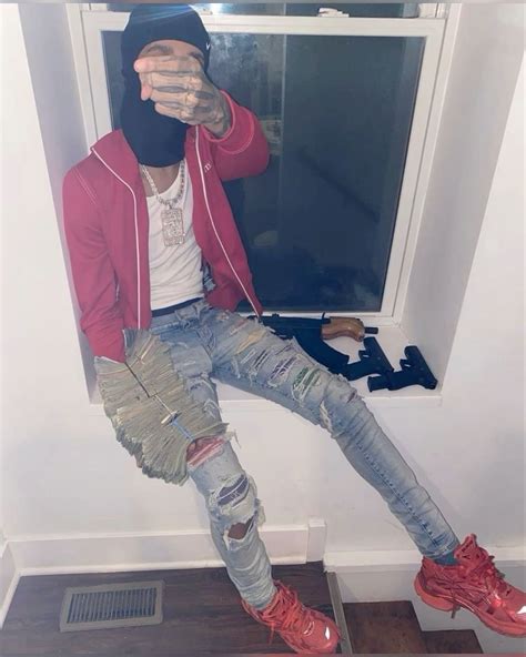 Bloodhound Lil Jeff Drip Outfit Men Nba Outfit Dope Outfits For Guys