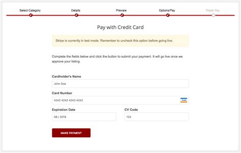 Stripe Wordpress Payment Gateway Plugin