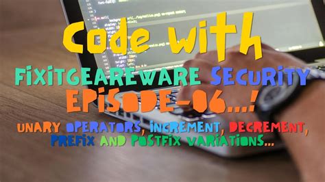 C Programming Coding Thursday With Fixitgearware Learn Unary