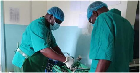 Endebess Mp Robert Pokose Joins Medics In Theatre Conducts Free