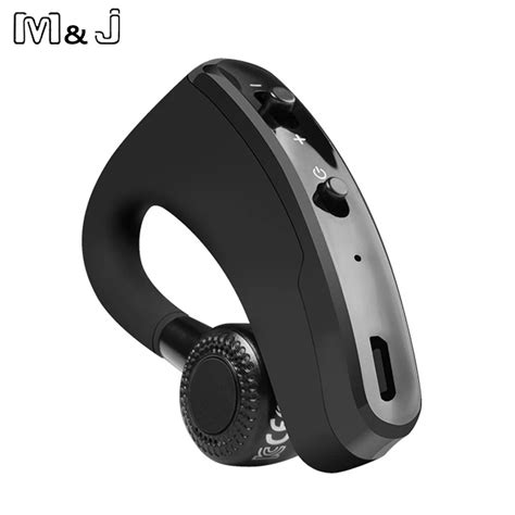 Bluetooth Headset Wireless Business Earpiece Bluetooth In Ear Earbud Headphone Hanging