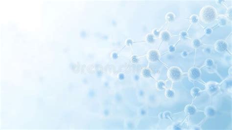 Abstract Blue Molecular Structure Network Stock Illustration Illustration Of Biology Molecule