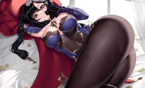 Mona Genshin Impact Drawn By Izulizuru Danbooru