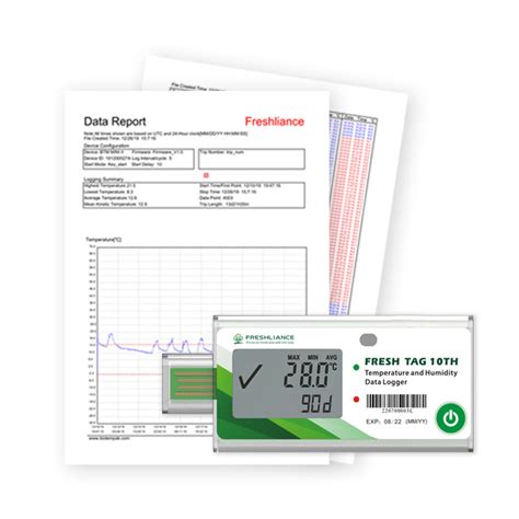 transportation usb temperature humidity data logger temperature
