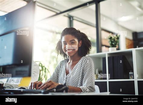 She Blows Through Projects Without Breaking A Sweat A Young Businesswoman Working On Her