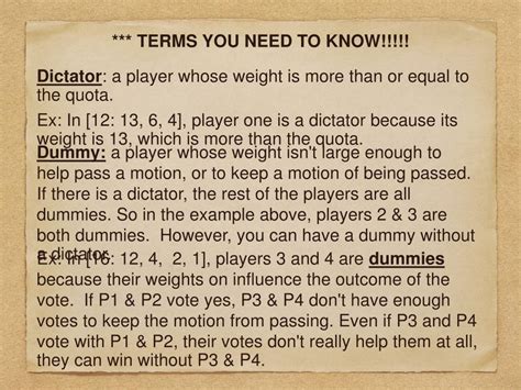 Ppt Chapter 2 Weighted Voting Systems Powerpoint Presentation Free Download Id5576758