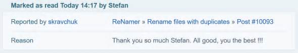 rename files with duplicates renamer den4b forum