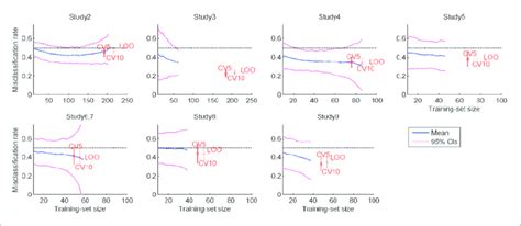 The Effect Of Validation Strategies Misclassification Rates For The