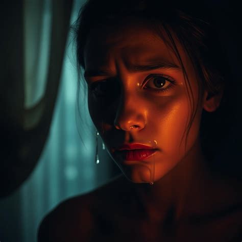 Capture The Depths Of Emotion A Crying Soul