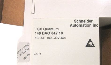 New Schneider Automation 140 Dao 842 10 Output Module 140dao84210 Sb Industrial Supply Inc