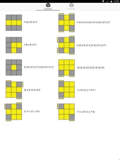 2look Oll Algorithms 2 Look Oll The Aim Of Oll Orientation Of The Last Layer Is To Get All