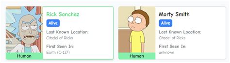 github carlosbean rick morty api angular project to test rick and