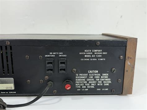 Vintage 1970s Heathkit Ad 1304 ~ Active Audio Processor ~ Clean