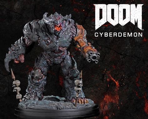 Doom® Cyberdemon Regular Statue Gaming Heads