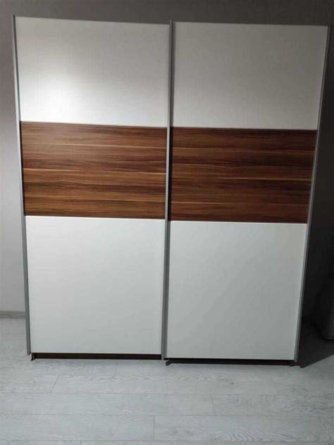 Двукрилен гардероб с плъзгащи врати гр Перник Тева • Olx Bg