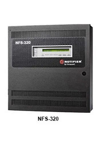 Photoelectric Mild Steel Notifier Nfs 320 Intelligent Addressable Fire Alarm System For