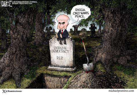 Putins War Cartoon Michael Ramirez Opinion