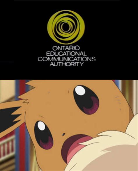 Eevee Got Scared By 1970 Ontario Educational Commu By Jdesfanatic On