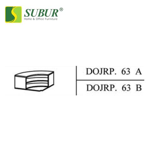 Meja Kantor Donati Type Dojrp 63 A Subur Furniture Online Store