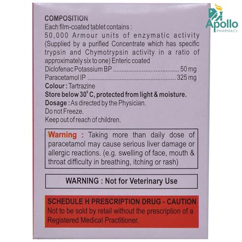 Lysoflam Tablet 10s Price Uses Side Effects Composition Apollo