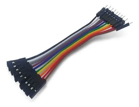 Cabo Wire Jumper 10cm 10 Fios Macho Fêmea Protoboard Arduino Mercadolivre