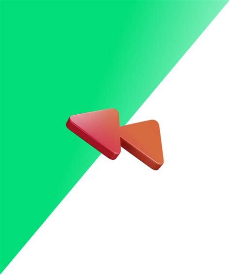 Premium Photo A Green And White Background With A Red Arrow Pointing To The Left