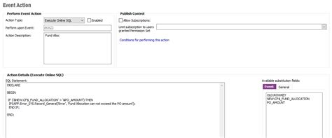 Custom Event Error Table Is Mutating IFS Community
