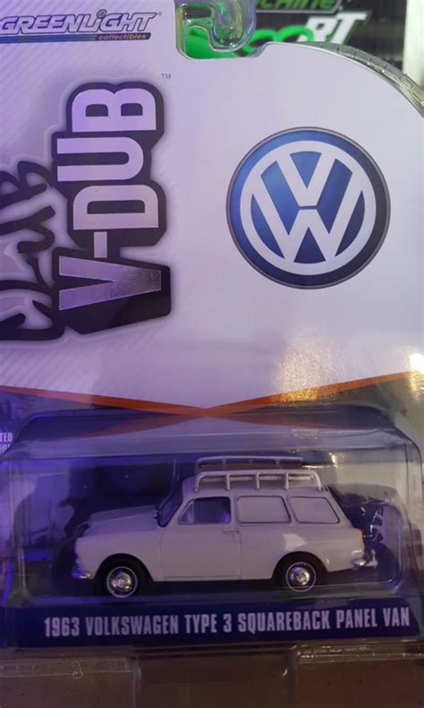 Green Light Volkswagen Type 3 Squareback Panel Van 1963 Hobbies And Toys Collectibles