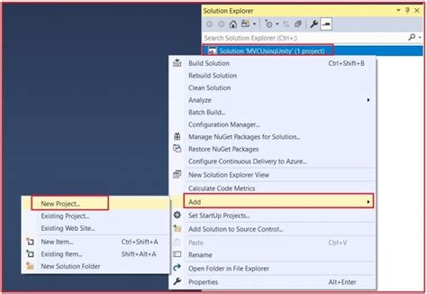 Dependency Injection Using Unity Container In Aspnet Mvc