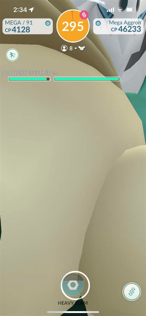 Using Mega Aggron Against Itself Has Zero Visibility Not Sure About